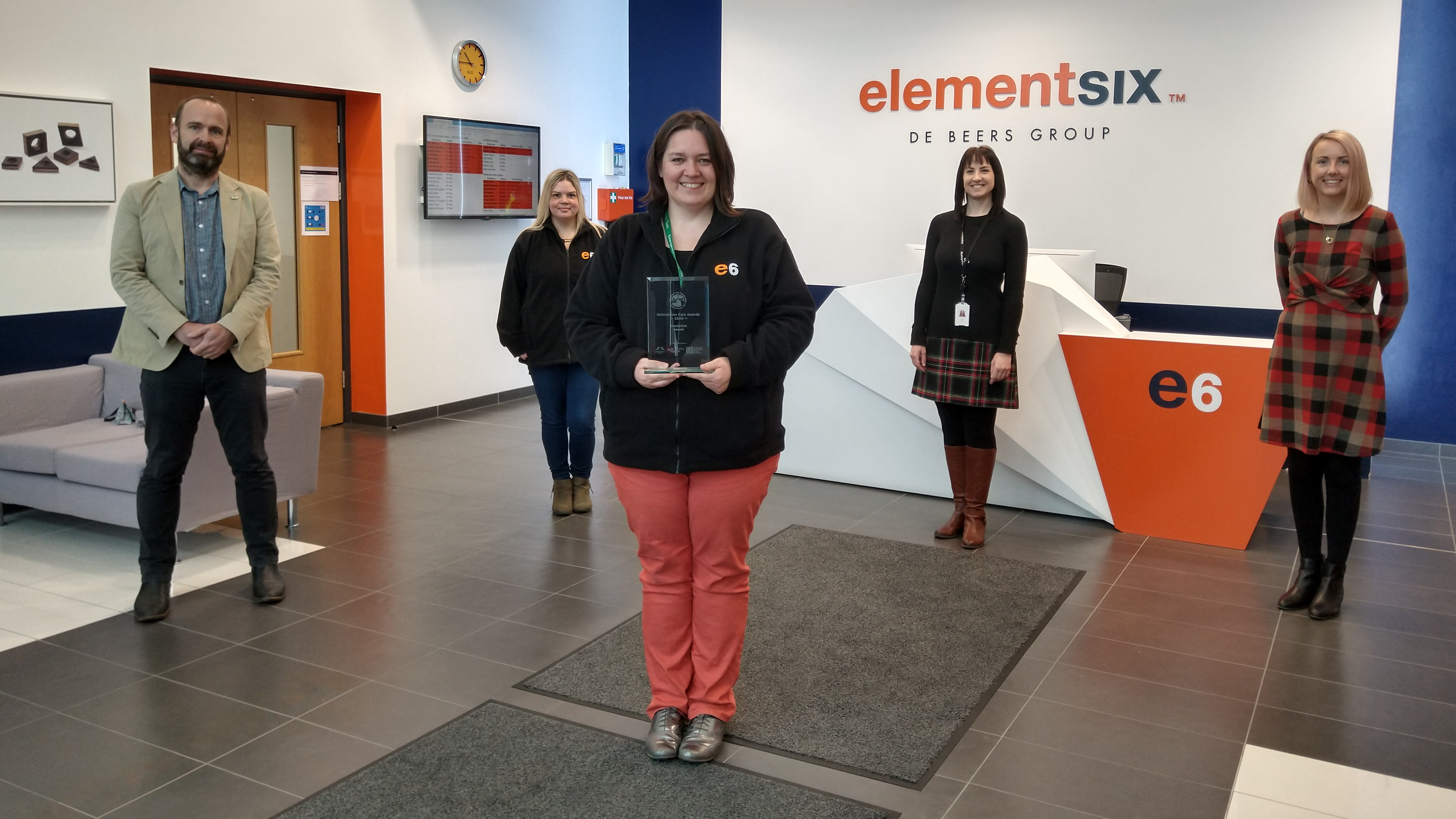 ELEMENT SIX RECEIVES INSPIRATION AWARD AT 2020 CARE AWARDS - ELEMENT SIX RECEIVES INSPIRATION ...